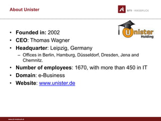 Unister | PPT