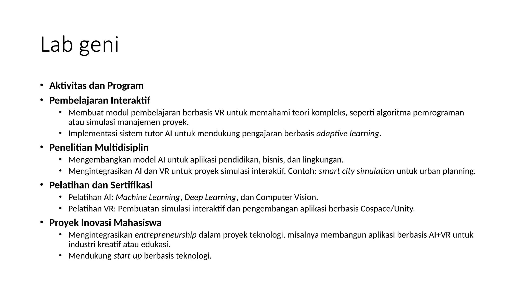 UNISVET MENATAP MASA DEPAN di era 4.0.pptx