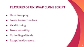 Uniswap clone-script | PPT