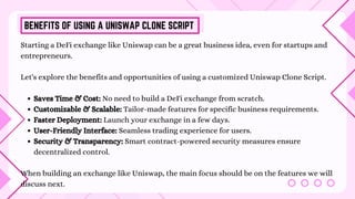 How to Build Your DeFi Exchange with Uniswap Clone Script – A Simple Guide! | PPT