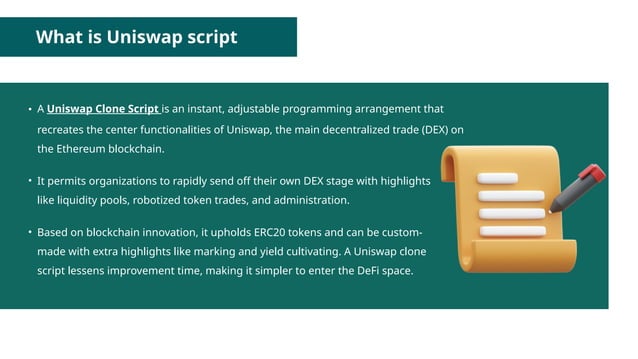 Uniswap clone script - BlockchainX Explain.pptx