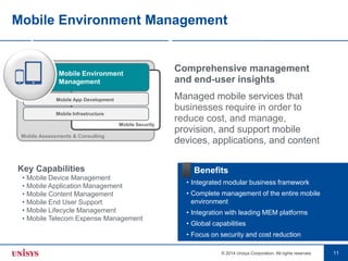 Unisys Mobility Solutions | PPTX