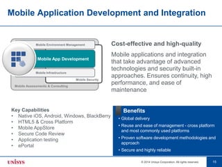 Unisys Mobility Solutions | PPTX