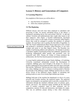 computer Unit 1 | PDF | Operating Systems | Computer Software and ...