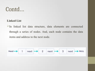 Introduction to data structures and its types | PPTX