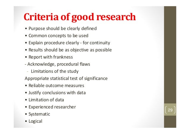 Research Methodology