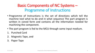 Unit - 01 Introduction to CNC System.ppt