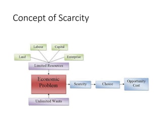 Lec 02 Scarcity, Basic Economic Questions | PPTX