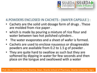 Powders: Definition, classification, advantages and disadvantages ...