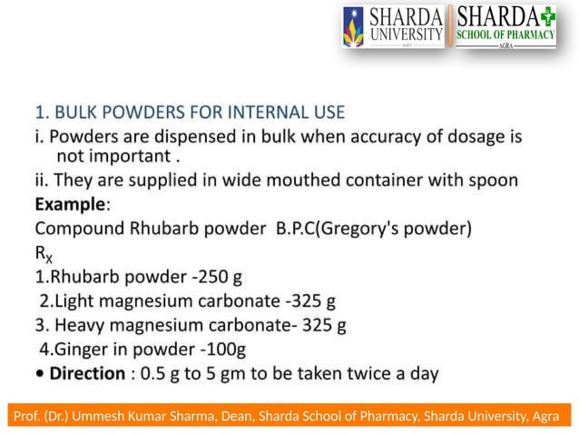 Powders: Definition, classification, advantages and disadvantages ...