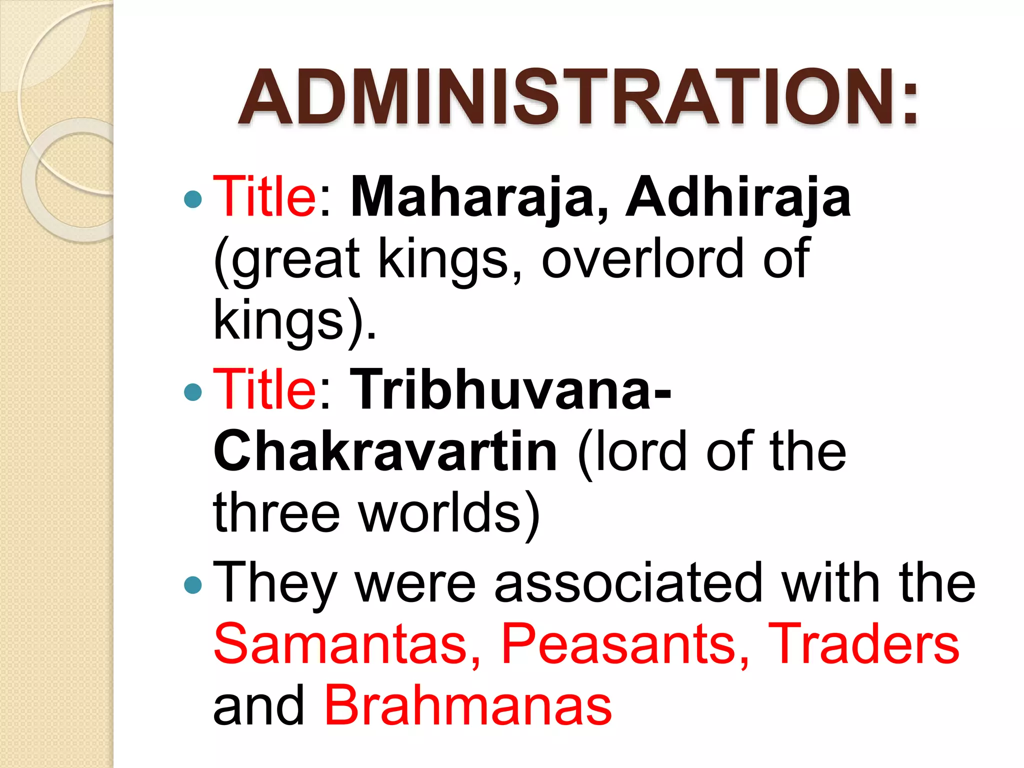 NCERT History Class 7 Unit-02 Kings and kingdoms | PPTX