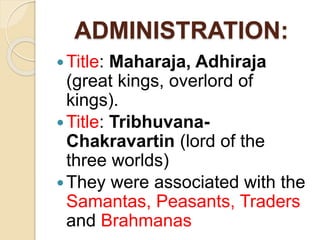 NCERT History Class 7 Unit-02 Kings and kingdoms | PPTX