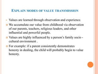 UNIT -02 VALUE SET.pptx | Education