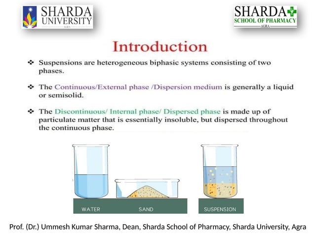 Biphasic liquids: Suspensions: Definition, advantages and disadvantages ...