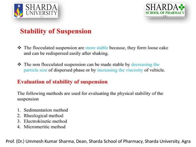 Biphasic liquids: Suspensions: Definition, advantages and disadvantages ...