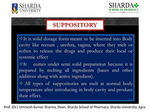 Suppositories: Definition, types, advantages and disadvantages, types ...