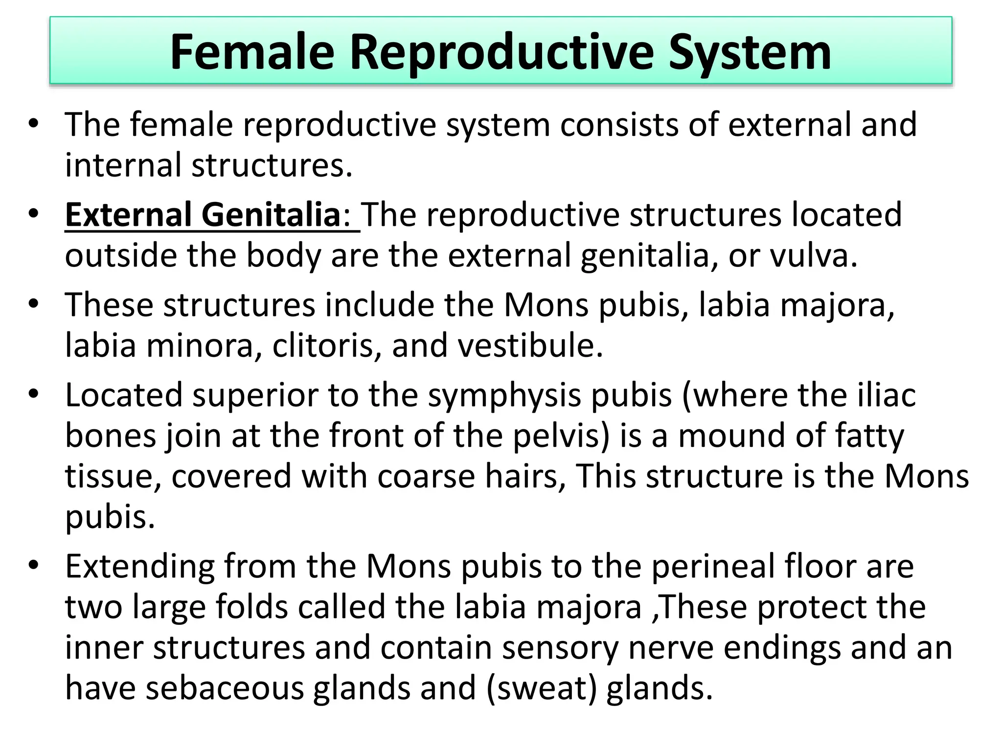 Unit-04 Part (A) Female Reproductive Disorders Provided By Khyber ...