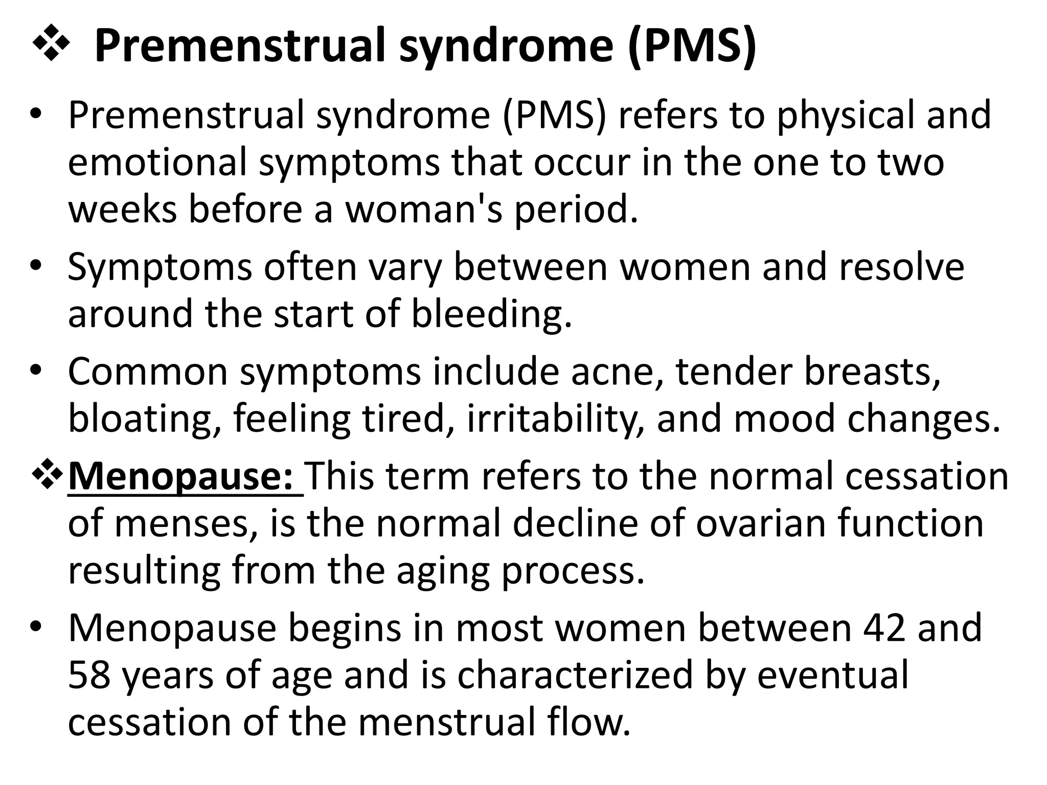 Unit-04 Part (A) Female Reproductive Disorders Provided By Khyber ...