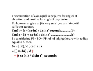 Trigonometric Levelling Unit 6 | PPT