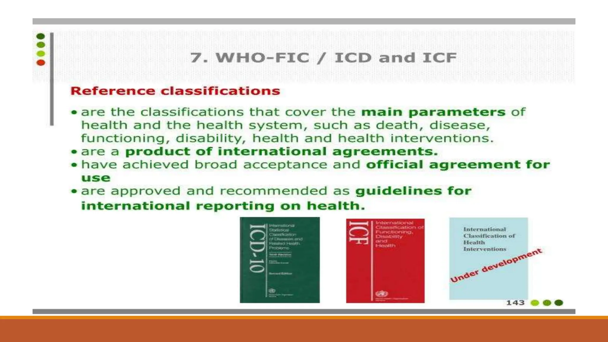 Unit-07 International classification of functional disability pptx | PPTX