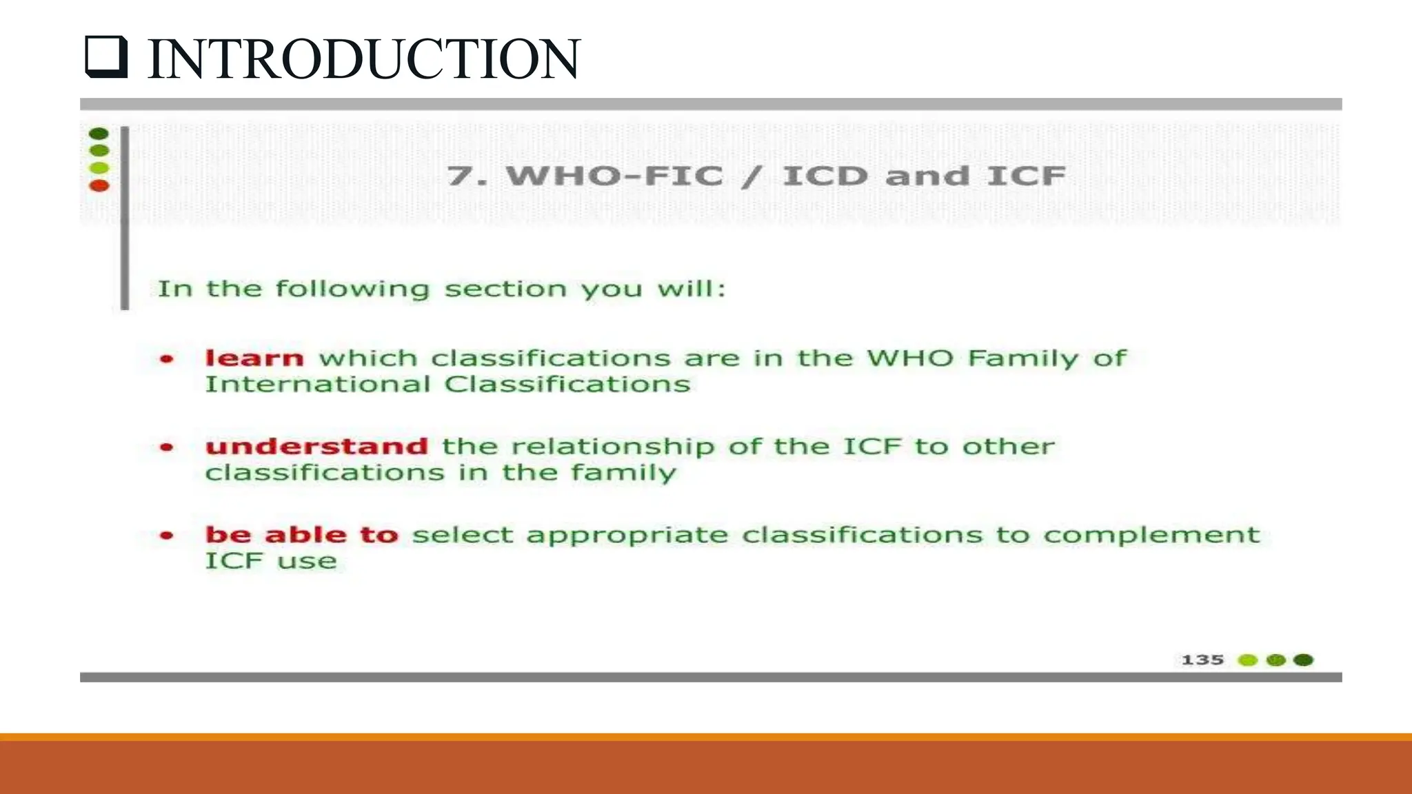 Unit-07 International classification of functional disability pptx | PPTX