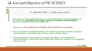 Unit-07 International classification of functional disability pptx | PPTX