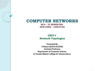Computer Networks - Network Topologies, Application of Networks, Different types of network ...
