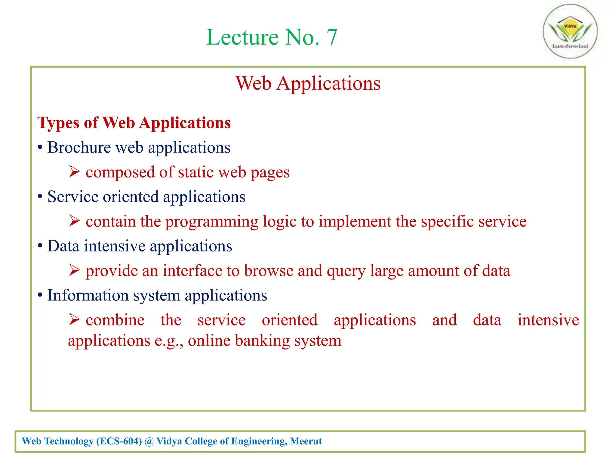 Introduction to Web Technology | PPTX