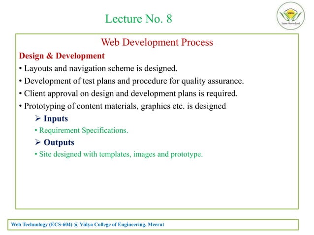 Introduction to Web Technology | PPTX