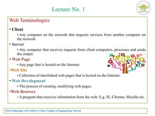Introduction to Web Technology | PPTX