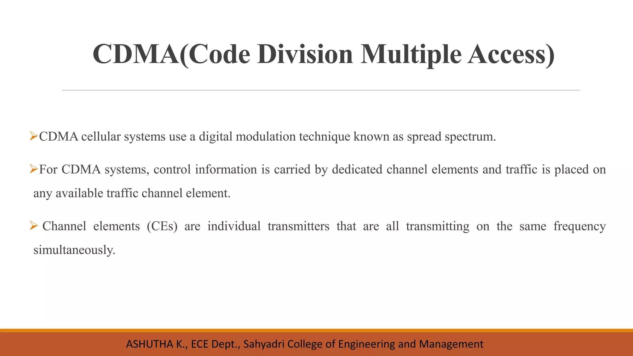 Unit 1 Introduction to wireless telecommunication system and networks | PDF