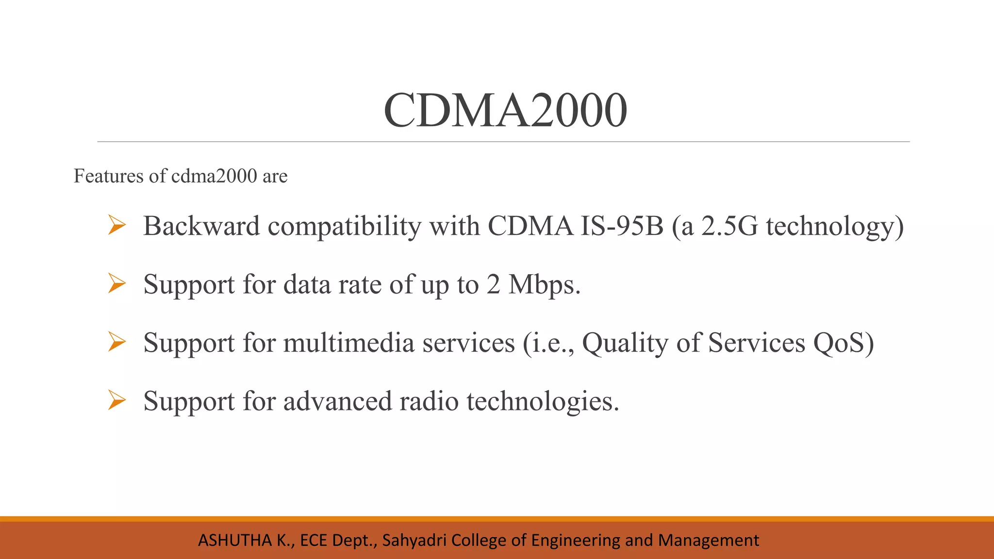 Unit 1 Introduction to wireless telecommunication system and networks | PDF
