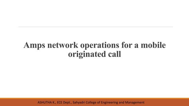 Unit 1 Introduction to wireless telecommunication system and networks ...