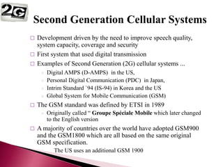 Generations of Mobile Communications | PPTX