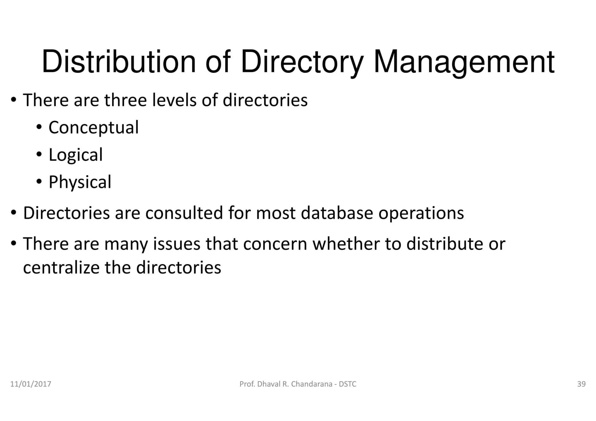 Distributed DBMS - Unit 1 - Introduction | PPT
