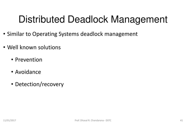 Distributed DBMS - Unit 1 - Introduction | PPT