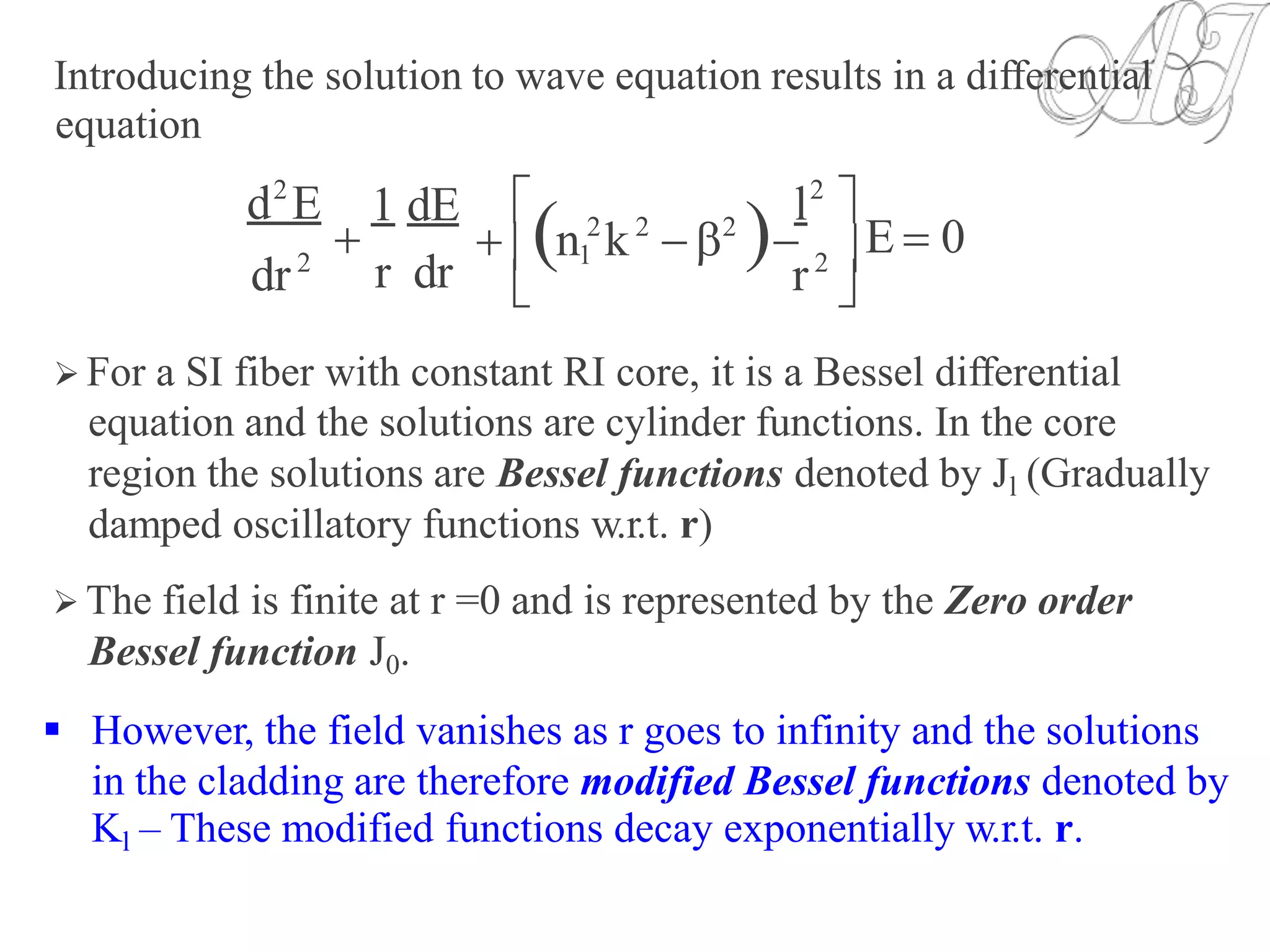 OPTICAL FIBER COMMUNICATION UNIT-1 | PPTX | Physics | Science