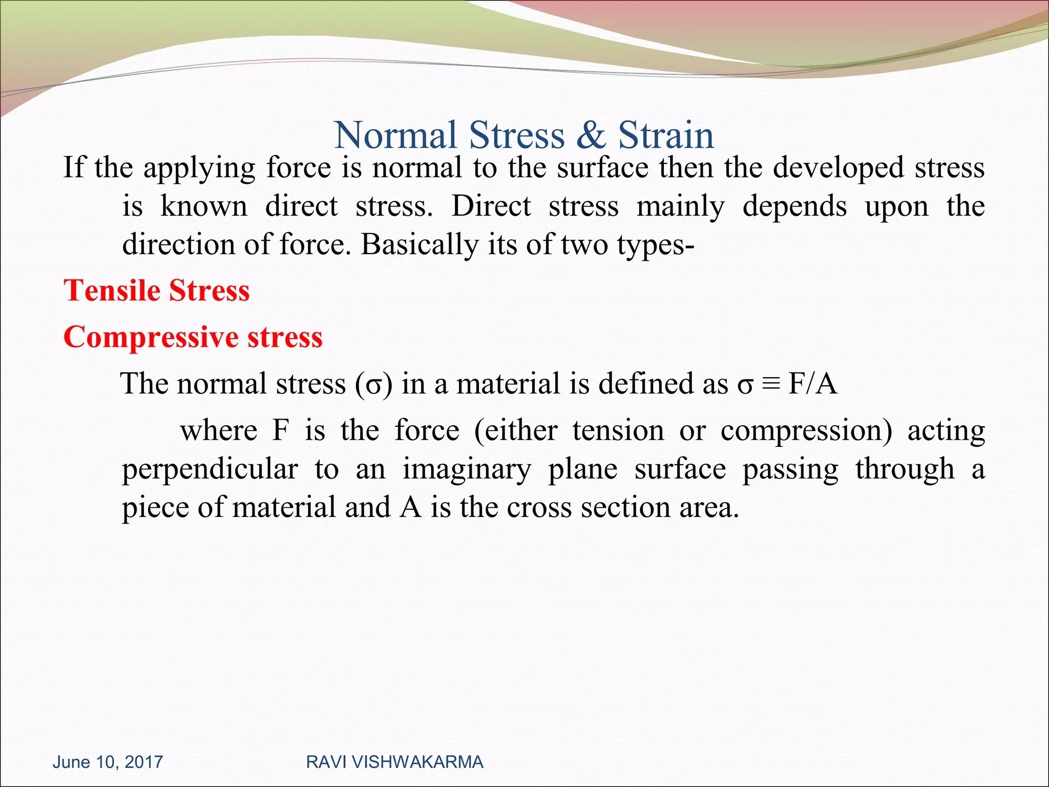 Strength of Materials | PPT