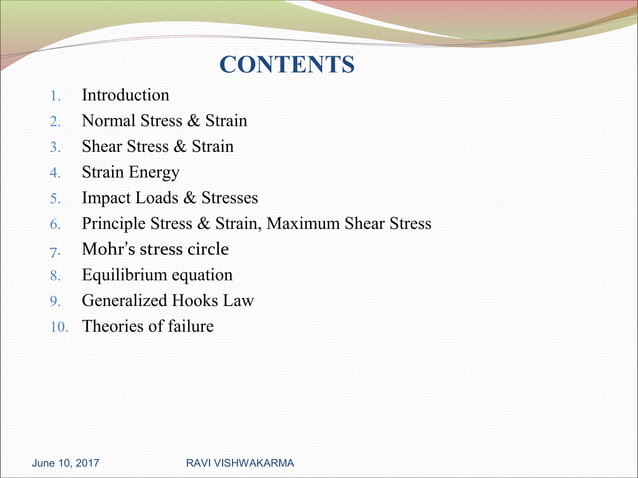 Strength of Materials | PPT