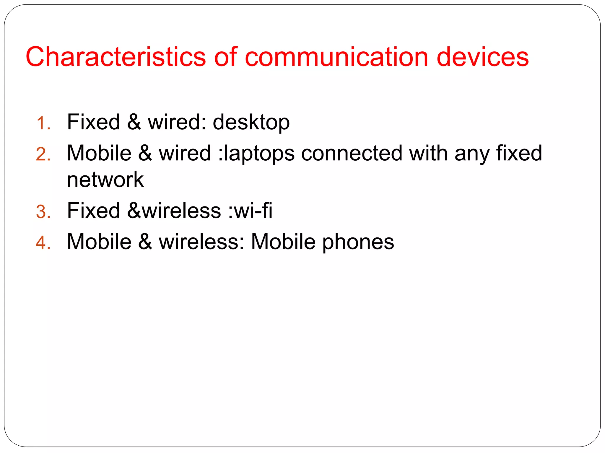 Mobile Computing Unit 1 Gsm Ppt