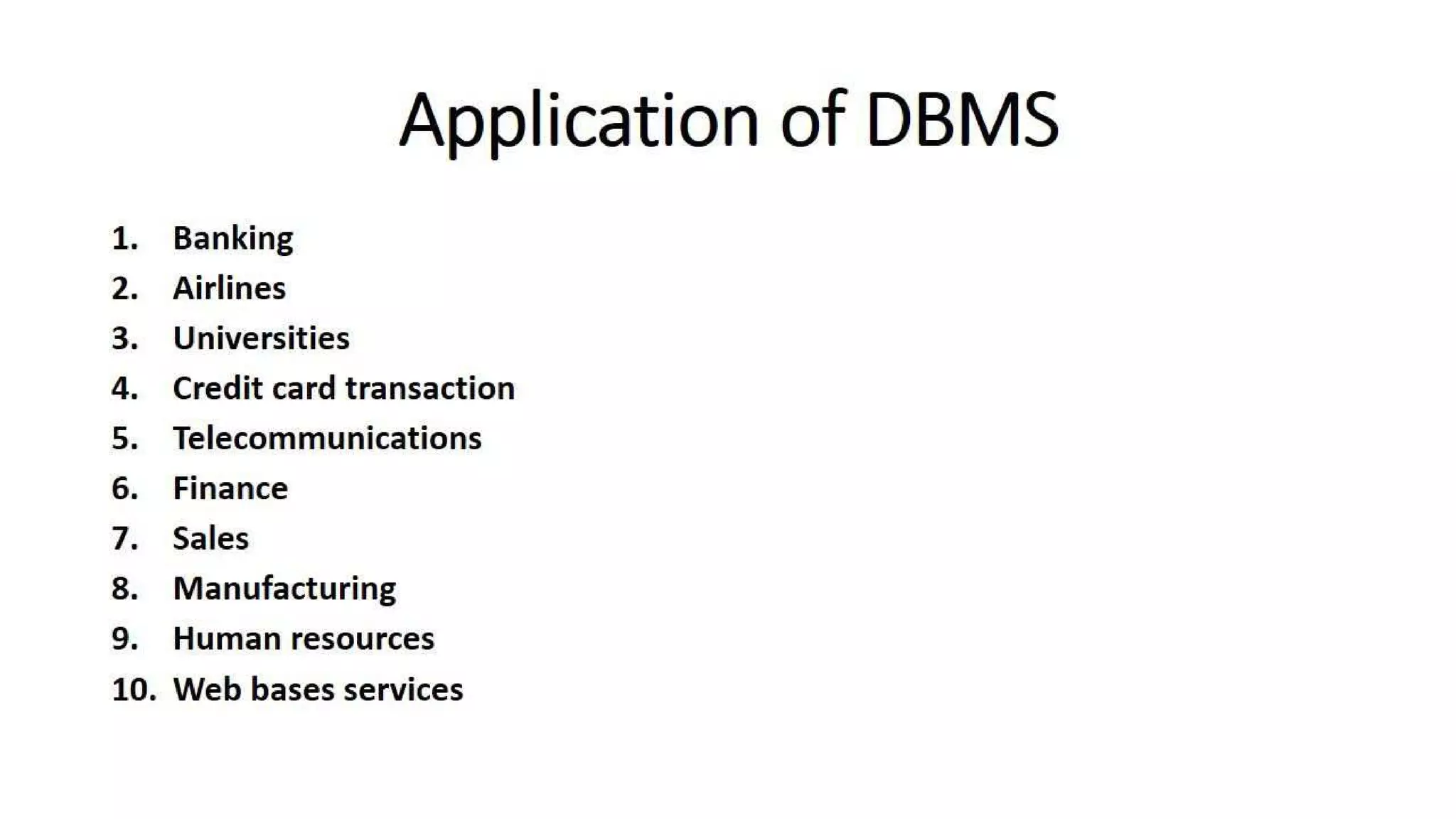 DBMS Unit 1 - Introductory concepts of DBMS | PDF | Databases | Computer Software and Applications