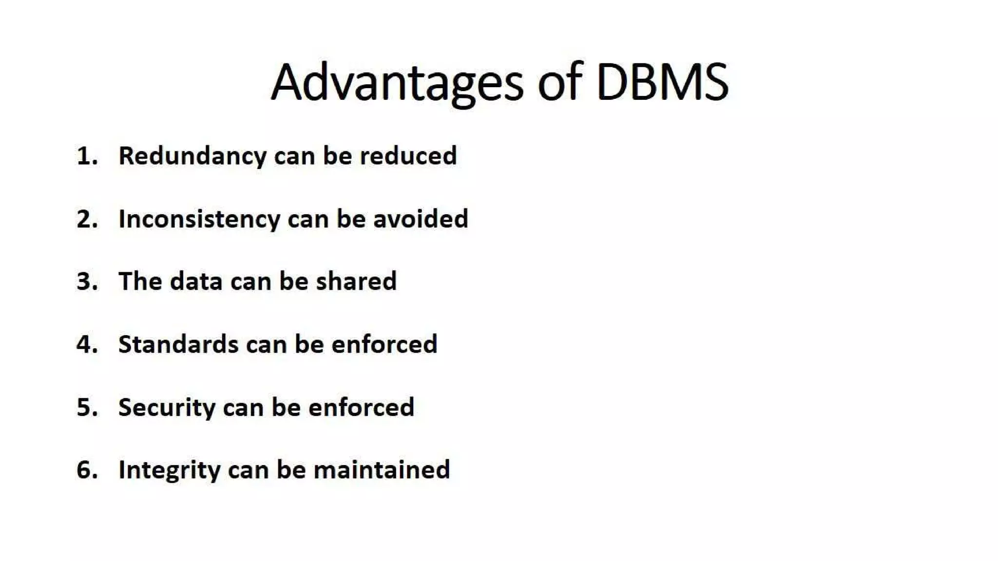 DBMS Unit 1 - Introductory concepts of DBMS | PDF | Databases | Computer Software and Applications