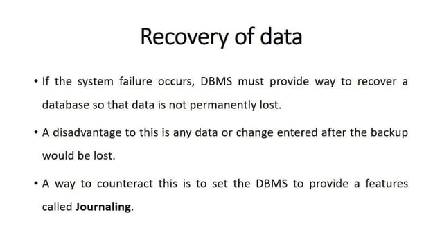 DBMS Unit 1 - Introductory concepts of DBMS | PDF | Databases | Computer Software and Applications