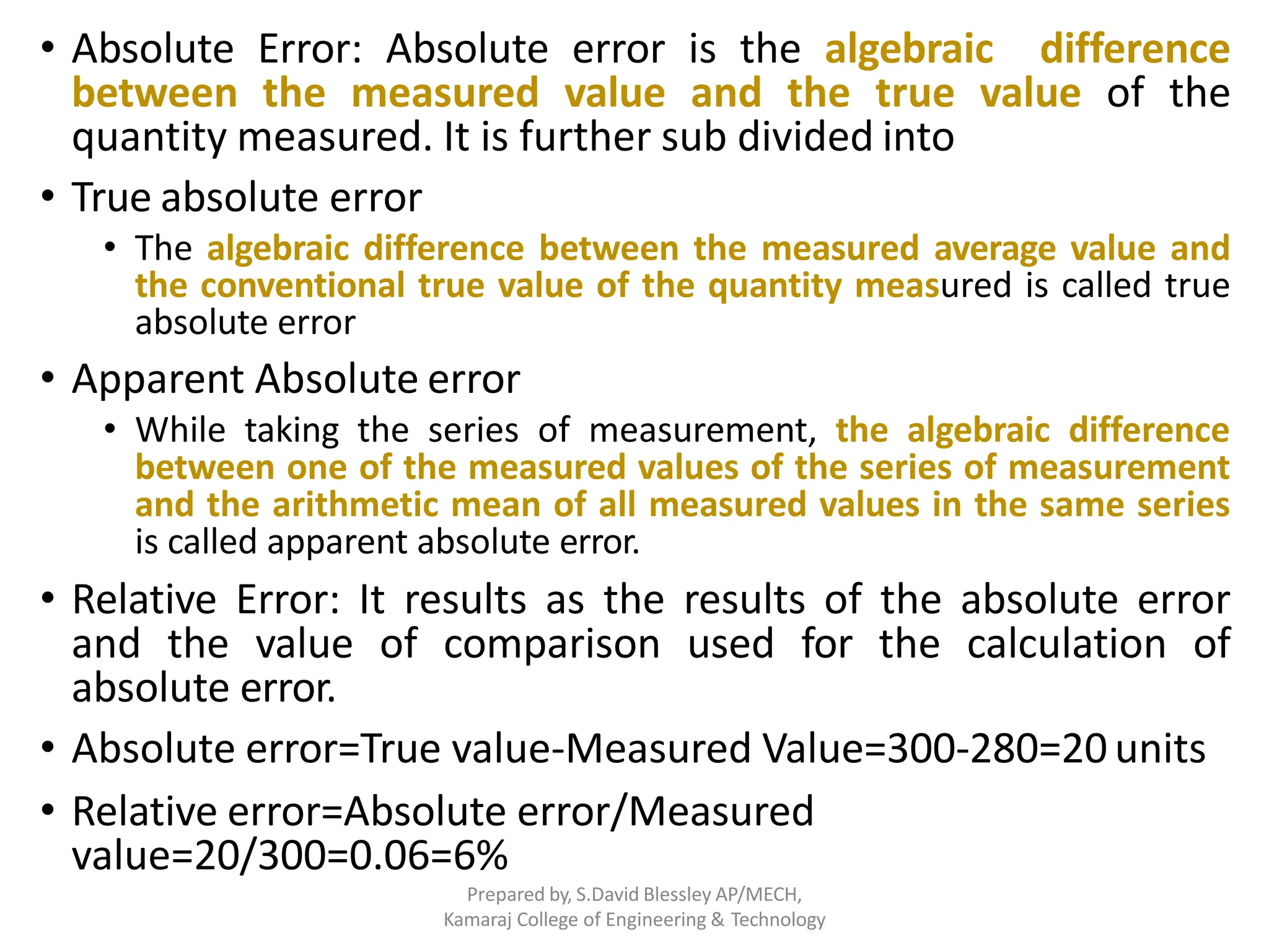 metrolgy and measurements unit 1 introduction | PPTX