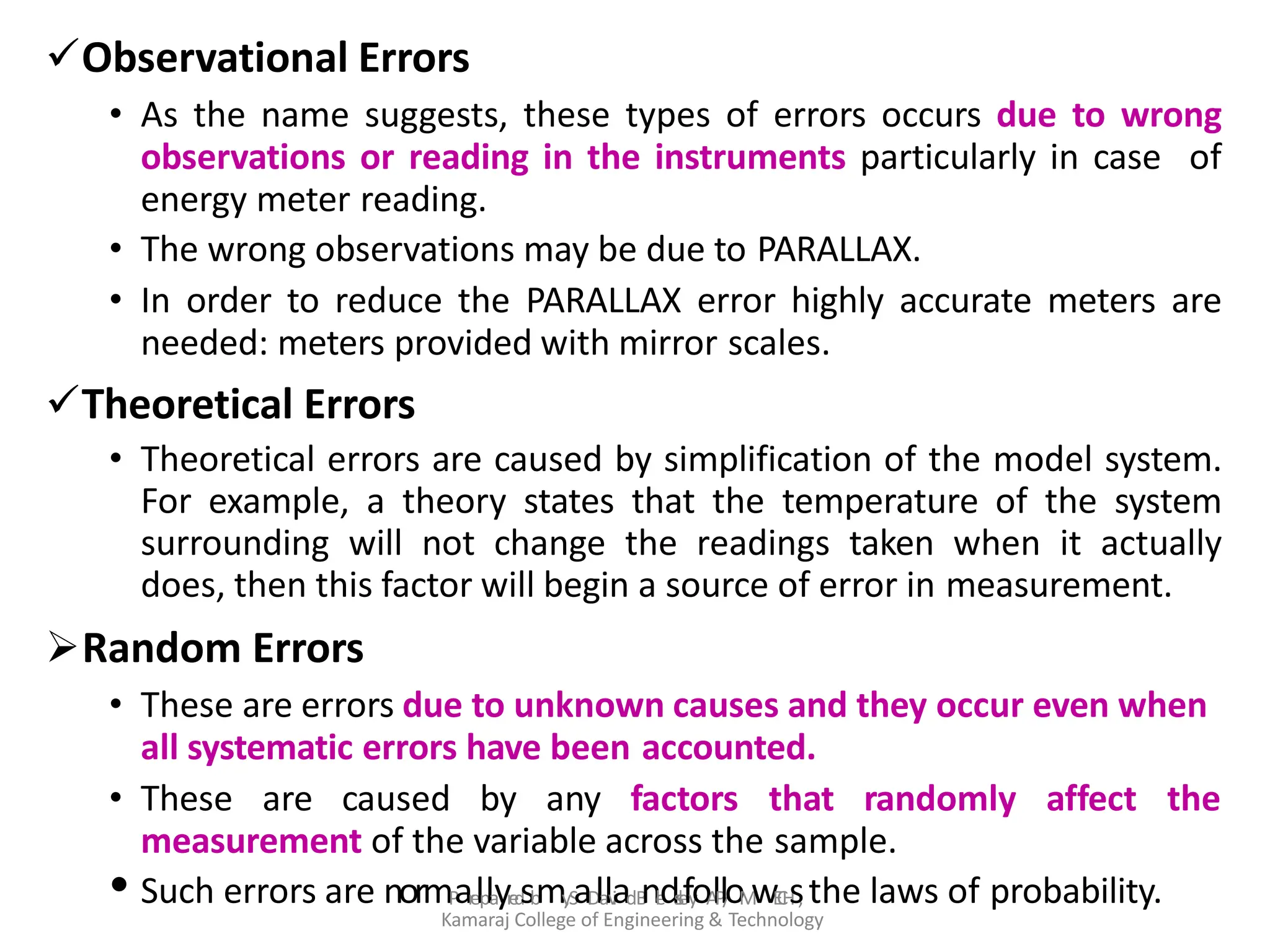 metrolgy and measurements unit 1 introduction | PPTX