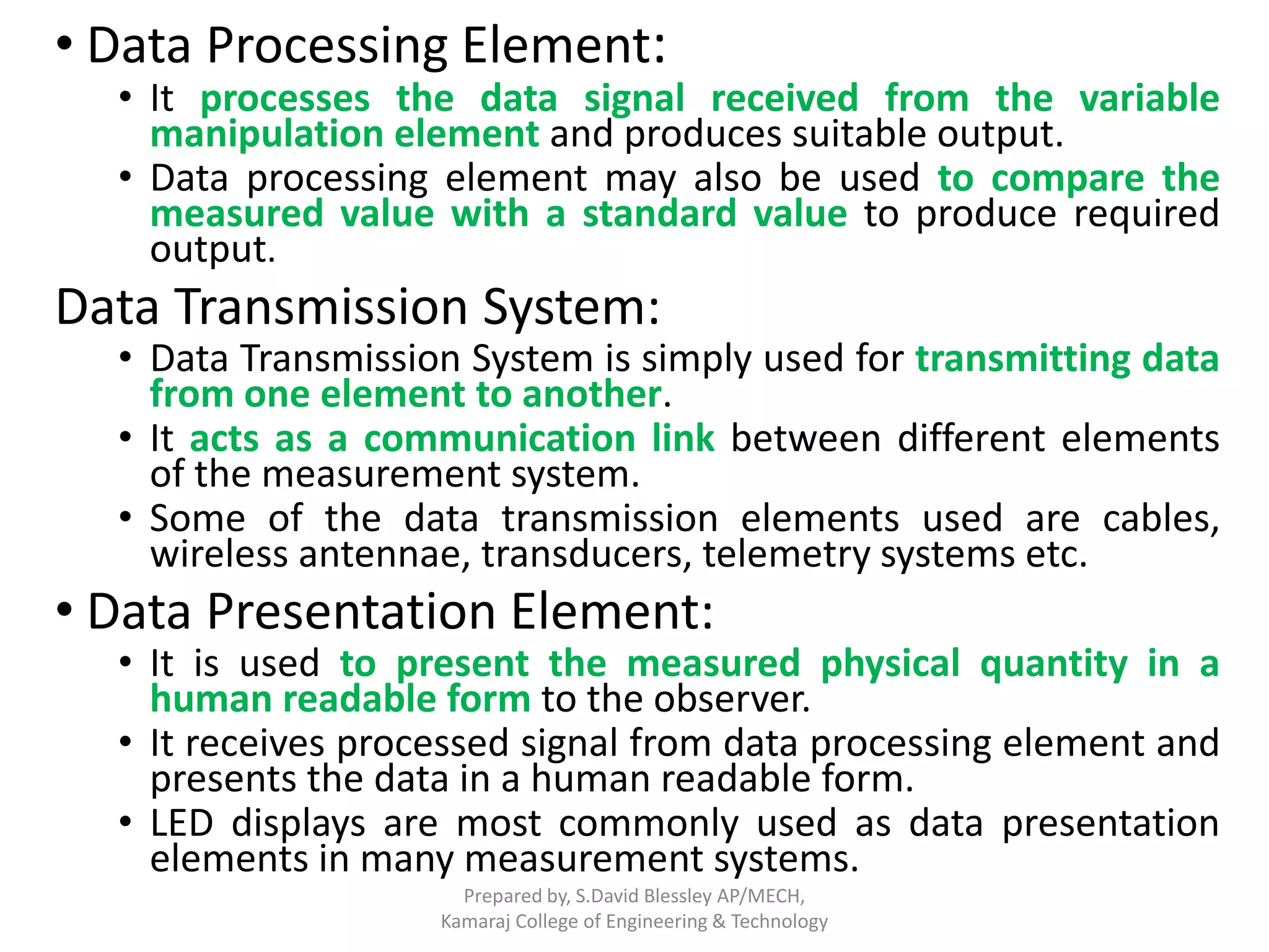 Unit 1 Basics of Metrology | PPTX