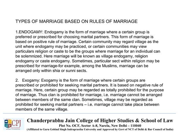 DEFINITION &FORMS OF MARRIAGE &FAMILY | PPT | Hinduism | Religion ...