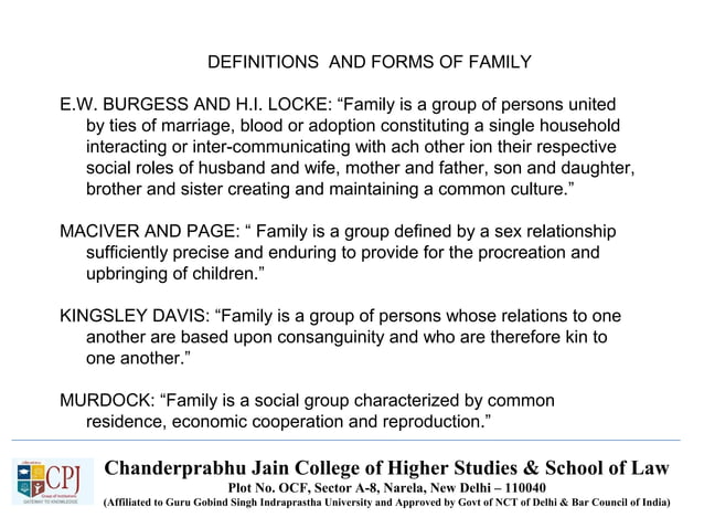 DEFINITION &FORMS OF MARRIAGE &FAMILY | PPT | Hinduism | Religion ...