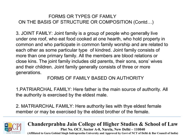 DEFINITION &FORMS OF MARRIAGE &FAMILY | PPT | Hinduism | Religion ...