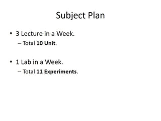 DCDR Unit-1 Introducation | PPT